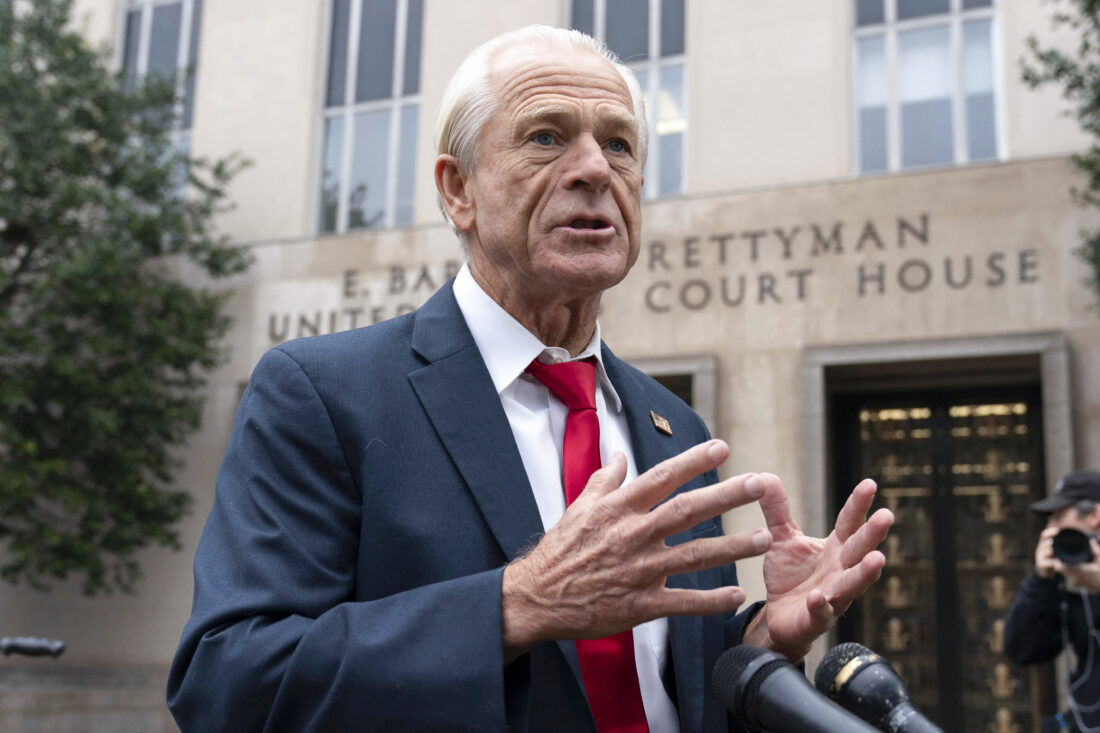 Trump White House official Peter Navarro gets 4-month sentence for ...